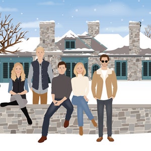 Custom Portrait, Add on Person - Etsy