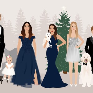 Custom Portrait, Additional Person, Add on Person - Etsy