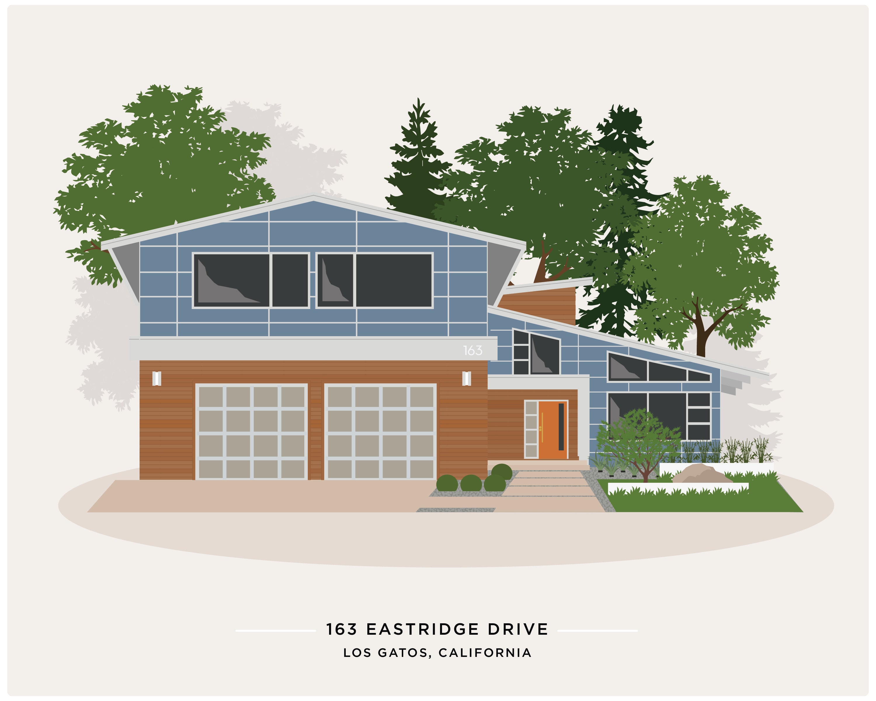 Home illustration /house drawing | Etsy