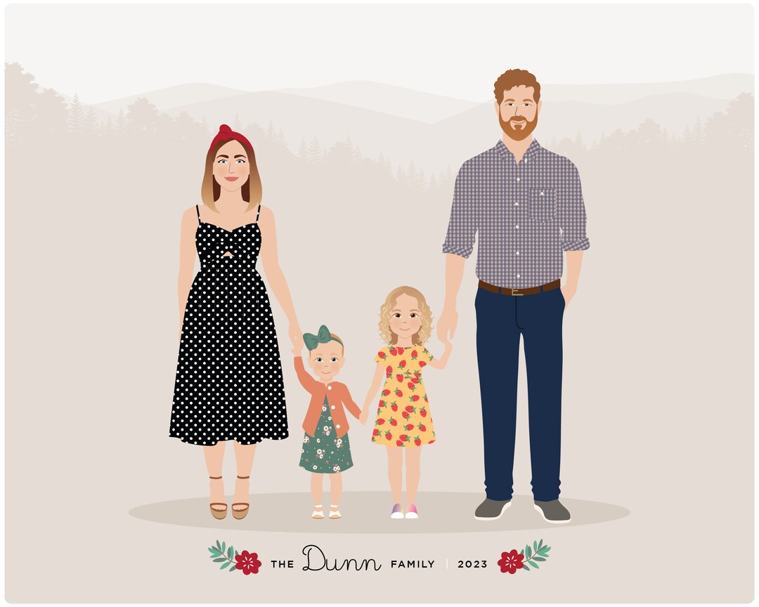 Family Drawing, Add Person - Etsy