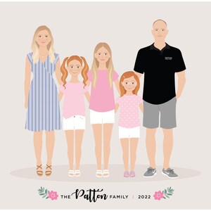 Custom Portrait Additional Person Add on Person - Etsy
