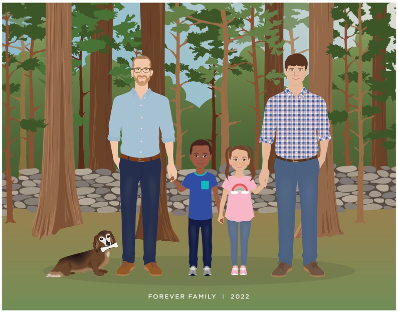Family Drawing Add Person - Etsy
