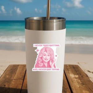 Dolly Parton Vinyl Decals: Motivational Stickers - Etsy