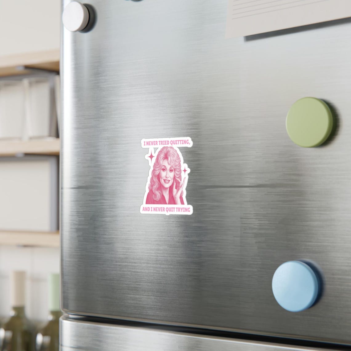 Dolly Parton Vinyl Decals: Motivational Stickers - Etsy