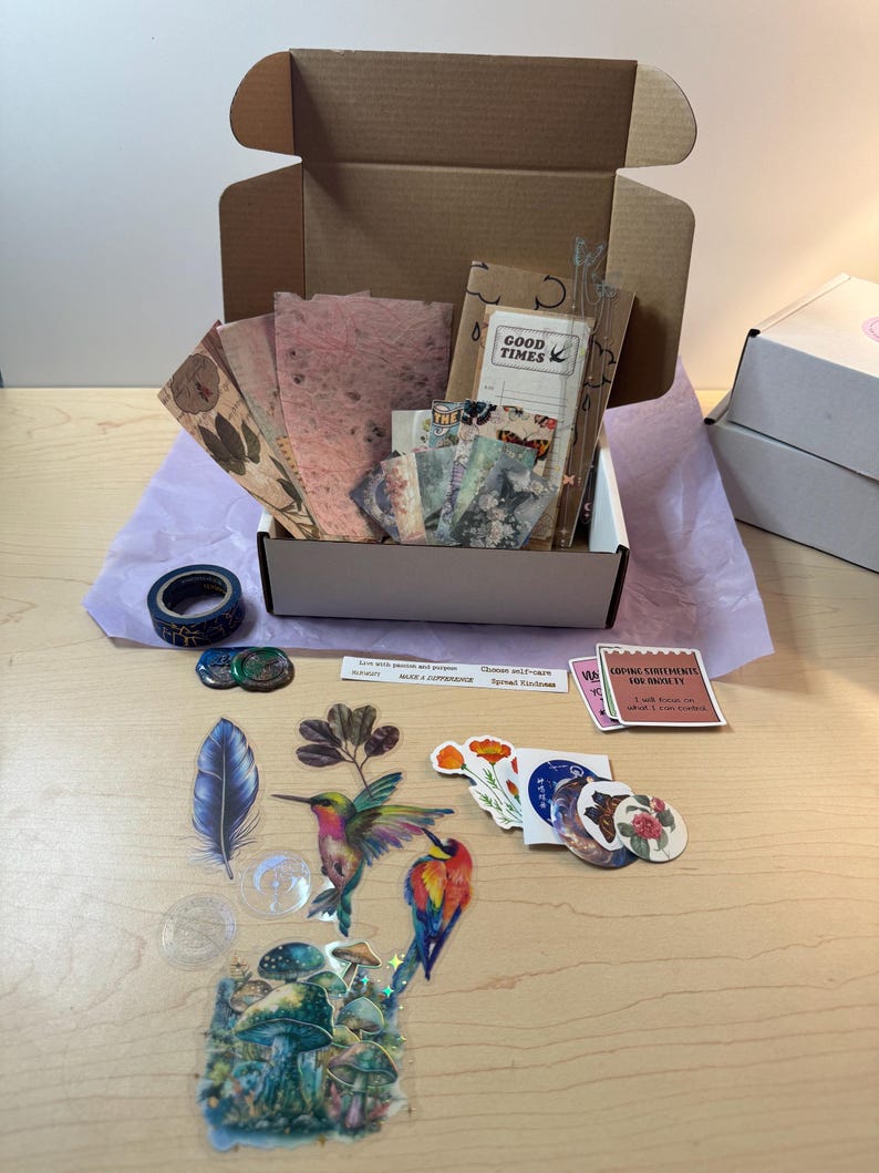 Greenery Garden Journaling and Scrapbooking Kit|art Therapy|includes ...