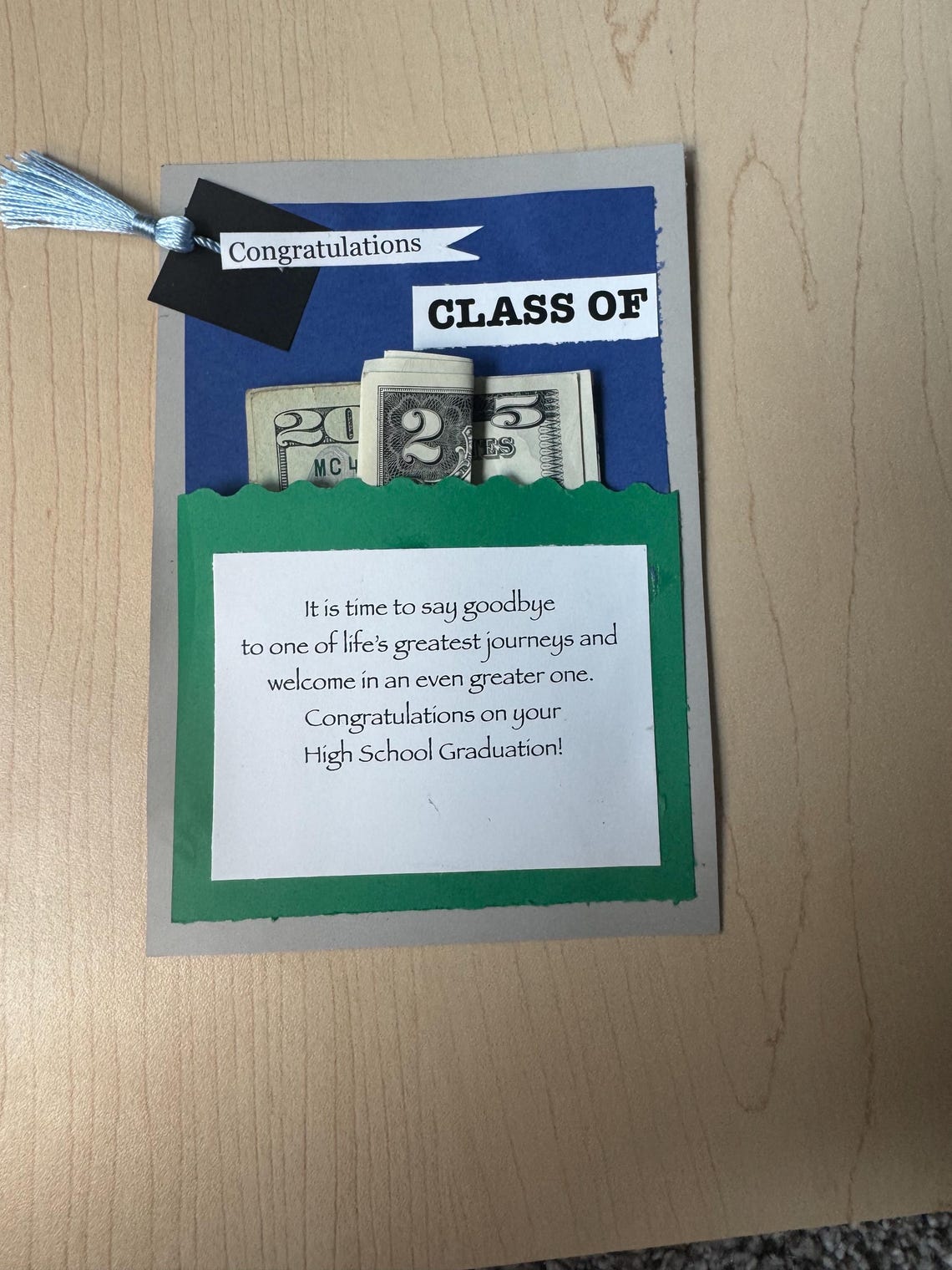 High School Graduation Card|grad Gifts|congratulations Card|cash NOT ...