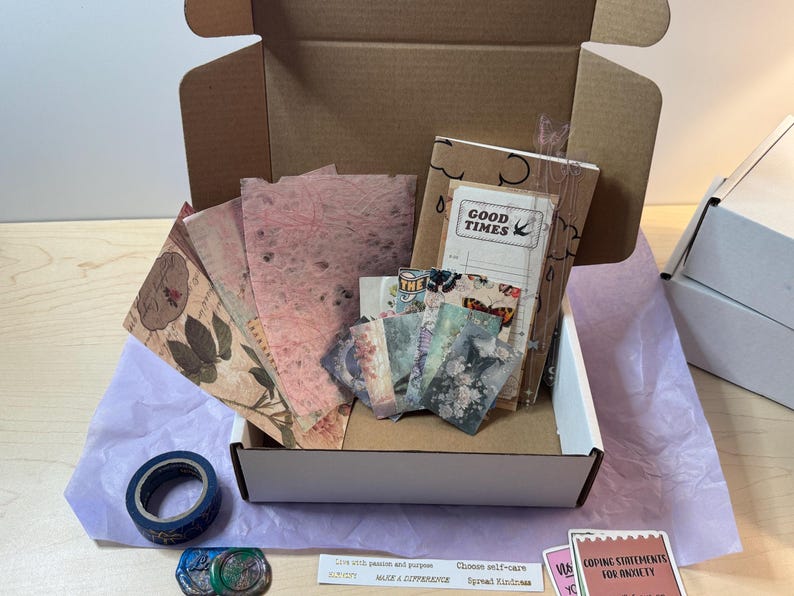 Greenery Garden Journaling and Scrapbooking Kit|art Therapy|includes ...