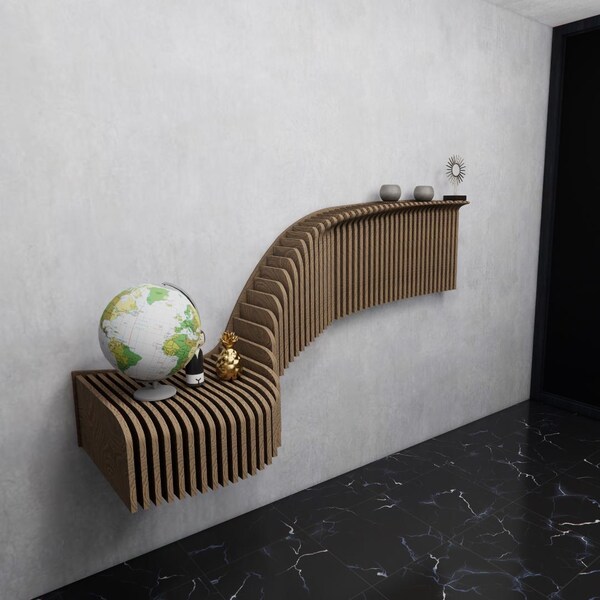Parametric Wall Art Shelf - Etsy