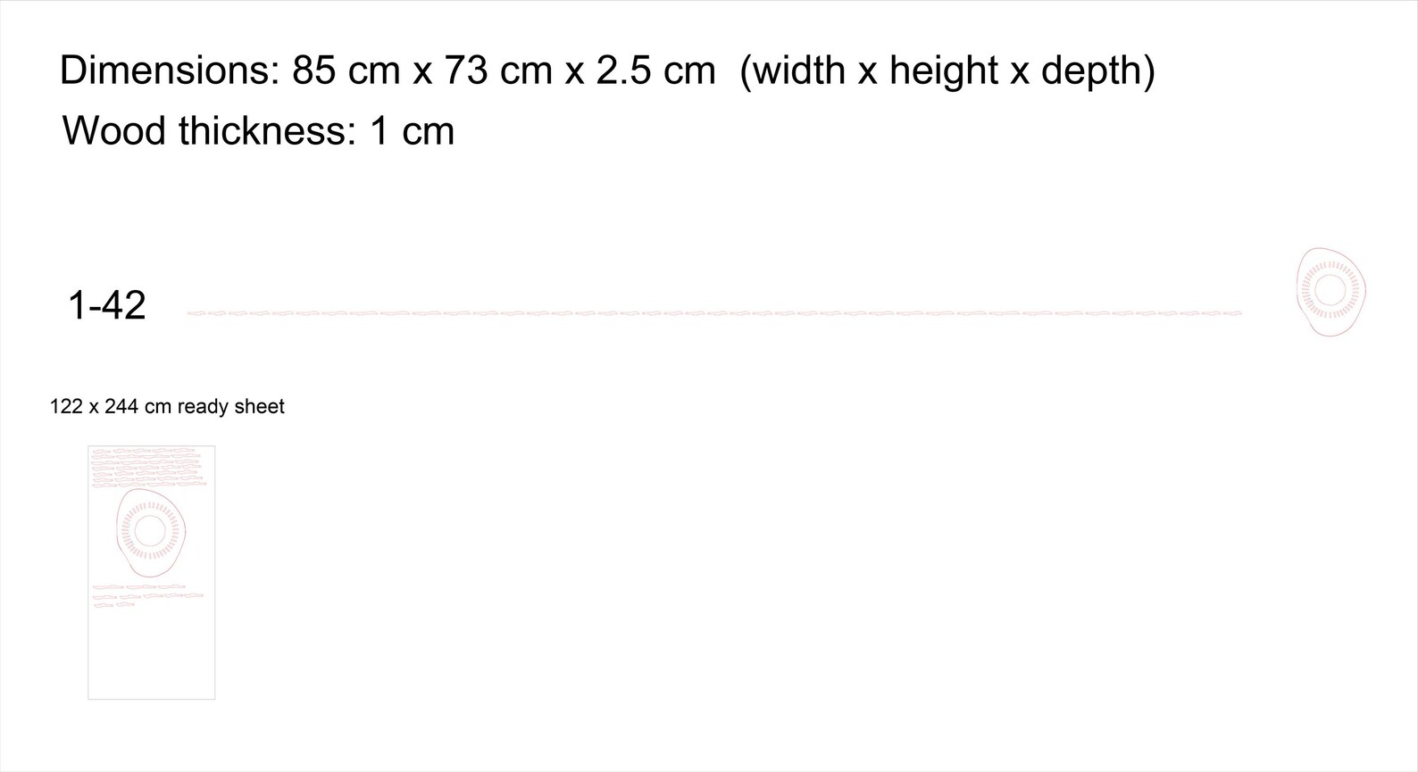 Parametric Modern Wall Clock-cnc Cutting File - Etsy