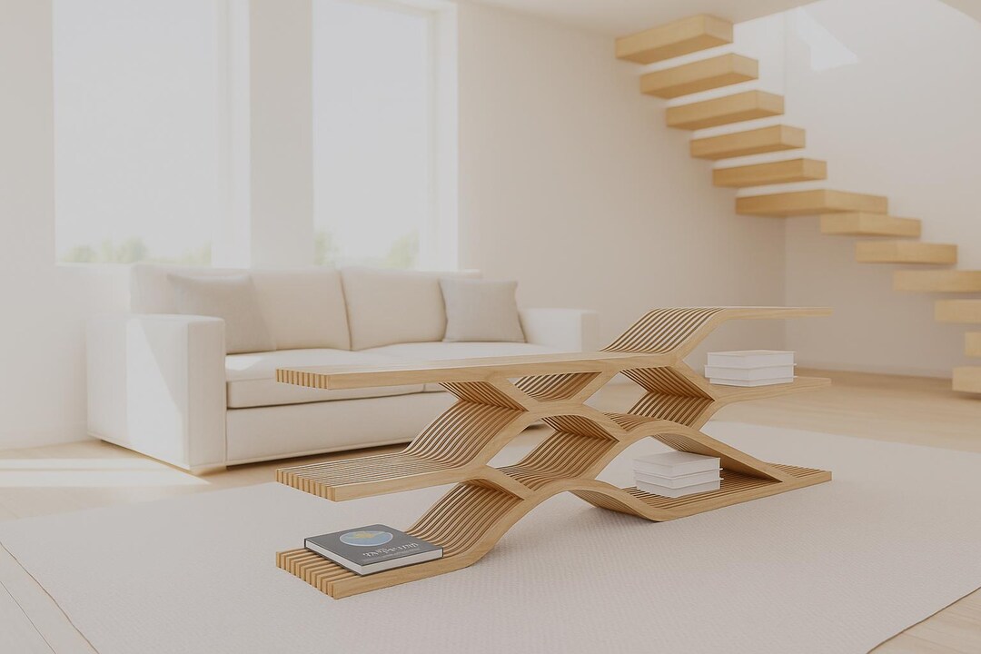Modern Parametric Bookshelf | Parametric CNC Design | Decorative ...