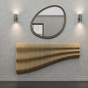 Parametric Wavy Wooden Wall – CNC Router Files DXF DWG Digital Download ...