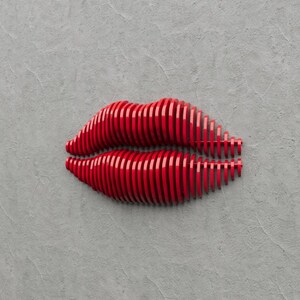 Parametric Modern Lips Wall Art – CNC Cutting File (digital Files) - Etsy