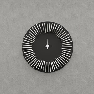 Parametric Wooden Wall Clock – Modern CNC Design, Digital CNC File - Etsy