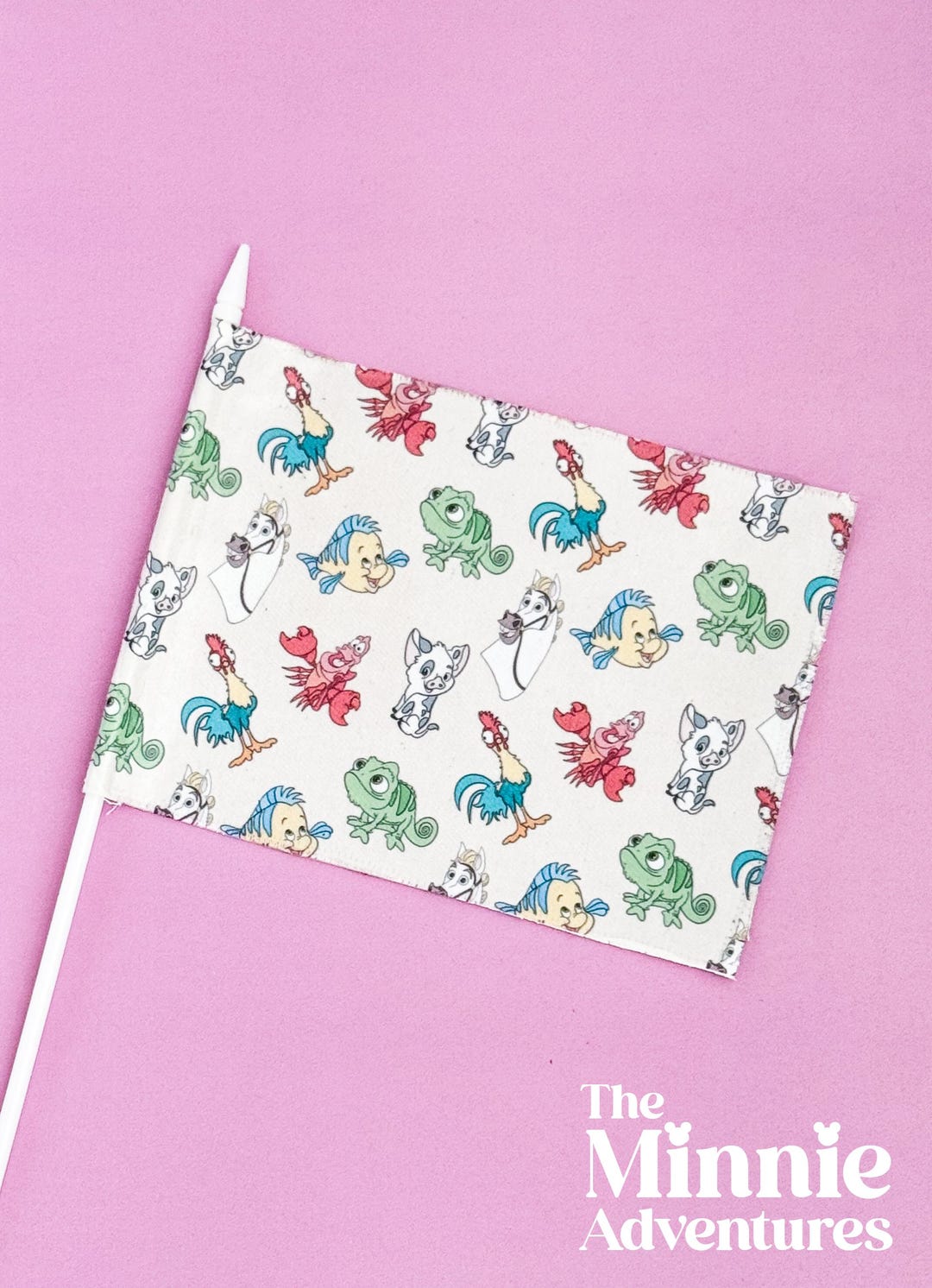 Theme Park Stroller Flag W/ Clip | Stroller Tag | Mini Flag | Royal ...