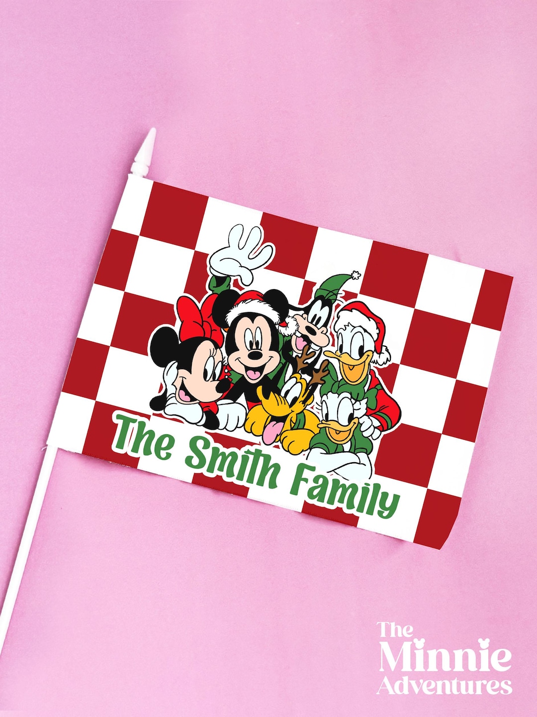 Theme Park Stroller Flag W/ Clip | Stroller Tag | Mini Flag ...