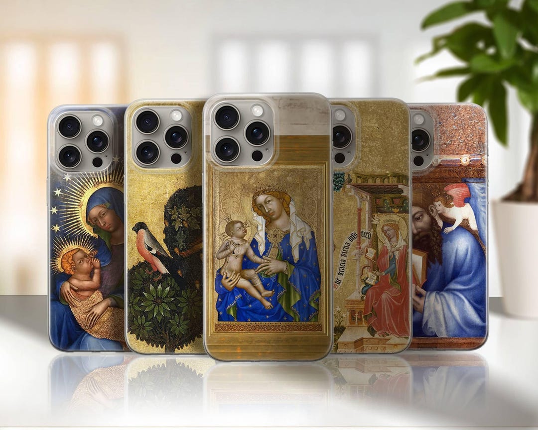 Medieval Art Phone Case Nouveau Cover for iPhone 16e, 17 Pro Max, 17 ...