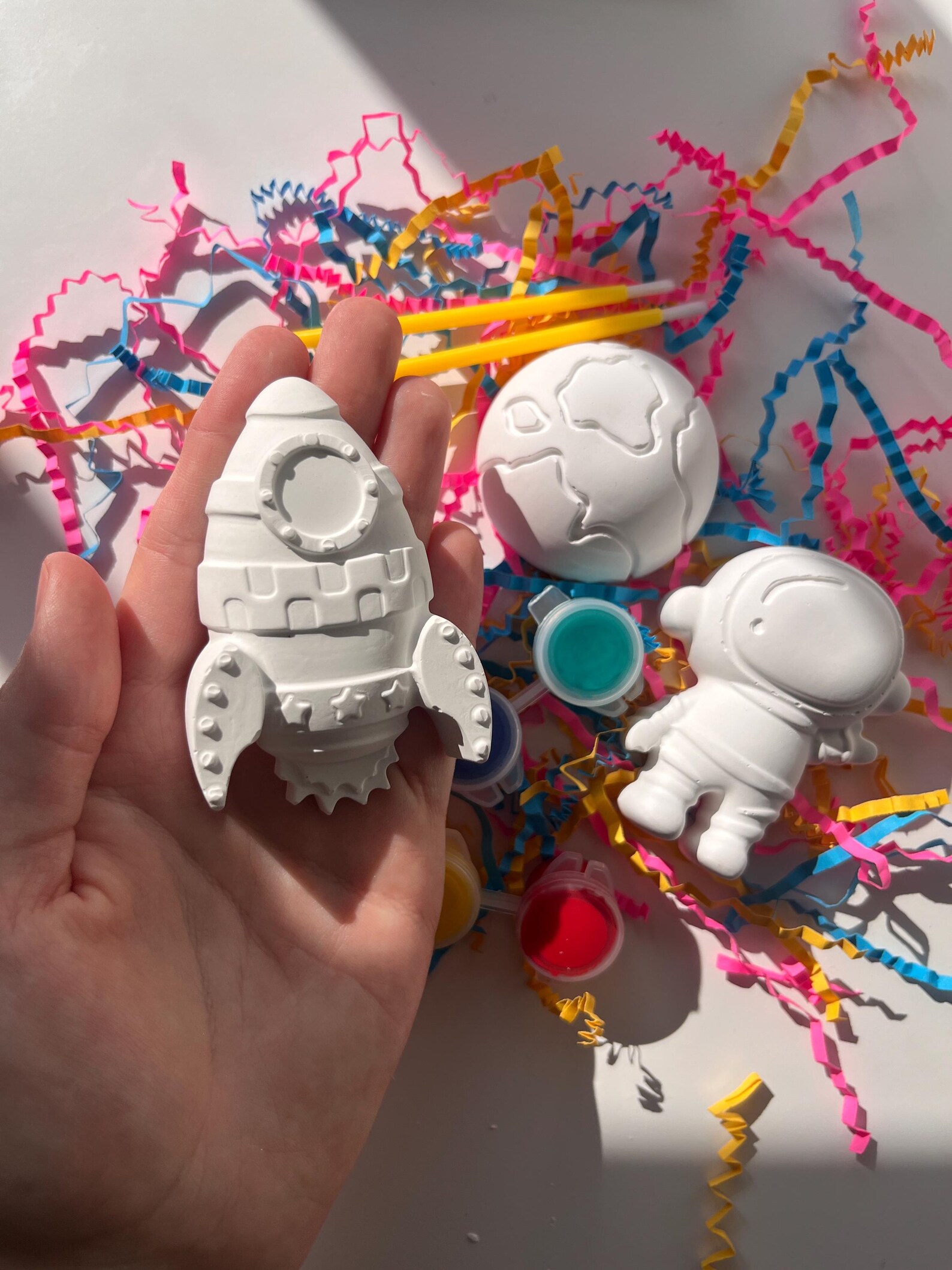 Space Theme Party Favour, Space Rocket, Astronaut and Earth Party ...