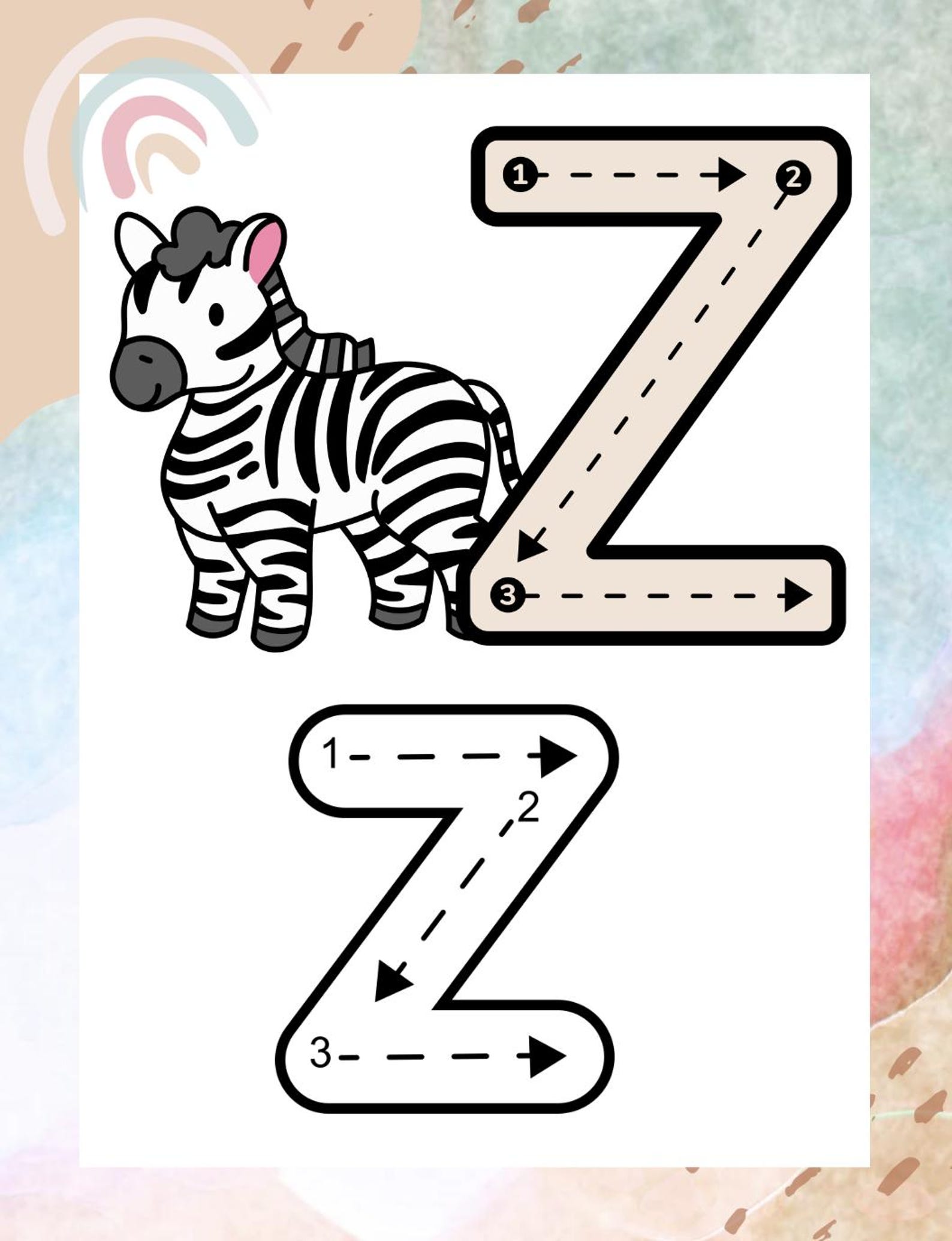 Alphabet Tracing 26 Page Worksheets | A-Z Letter Practice | Preschool ...