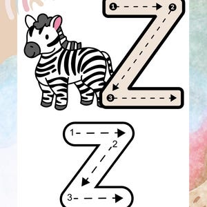 Alphabet Tracing 26 Page Worksheets | A-Z Letter Practice | Preschool ...