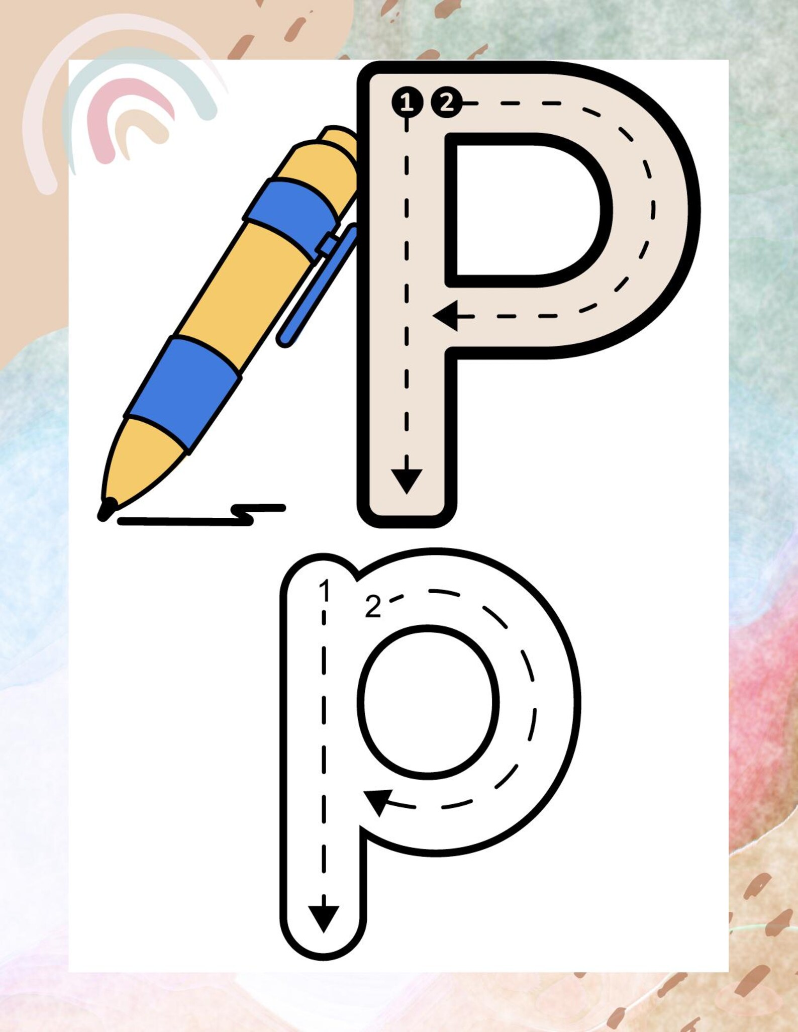 Alphabet Tracing 26 Page Worksheets | A-Z Letter Practice | Preschool ...