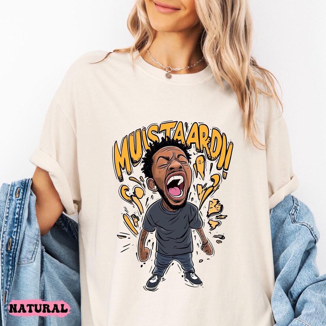 Mustard Kendrick Lamar Shirt, Hip Hop Merch, Mustard Tshirt, Gifts for ...