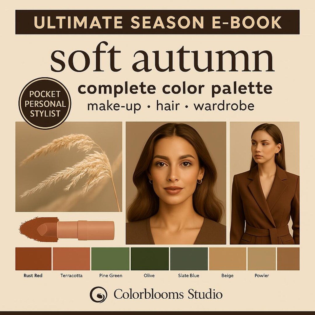 Soft Autumn Season Color Analysis for Personal Stylist Ebook|deep ...