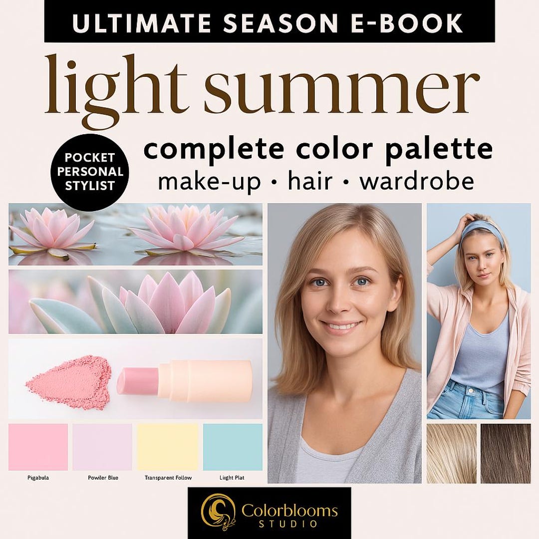 Light Summer Color Analysis Guide: Makeup, Hair, Wardrobe, and Style ...
