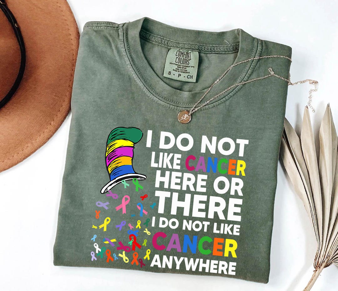 I Do Not Like Cancer T-shirt: Breast Cancer Awareness Gift - Etsy