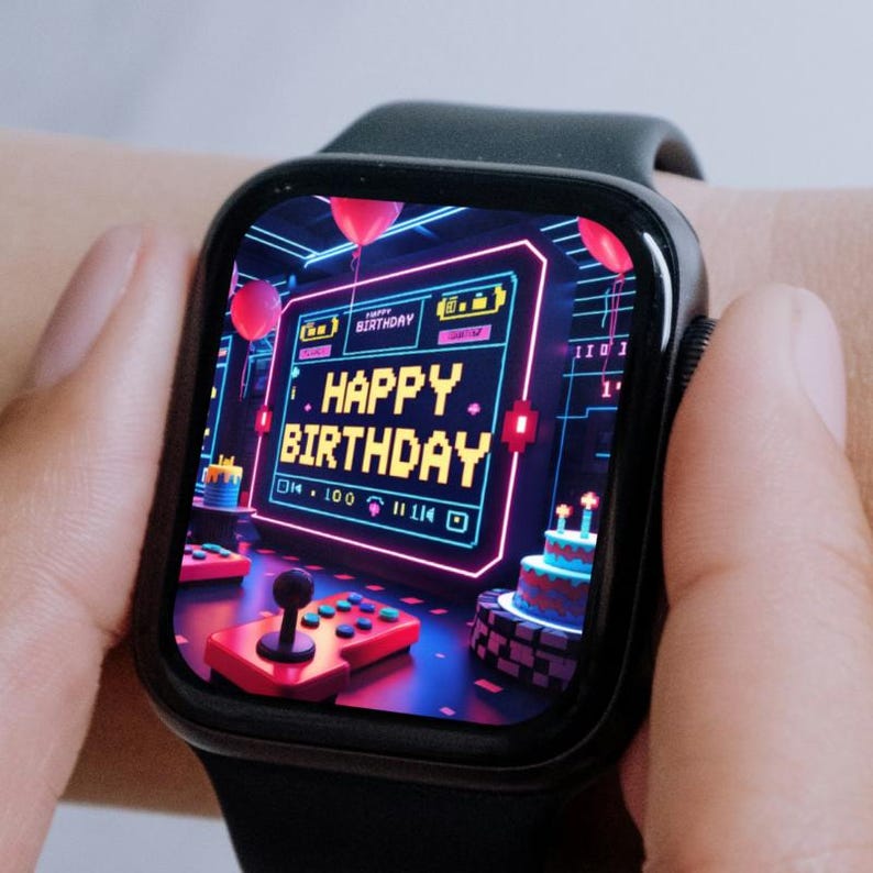 Retro Arcade Birthday Fun – Digital Download - Etsy