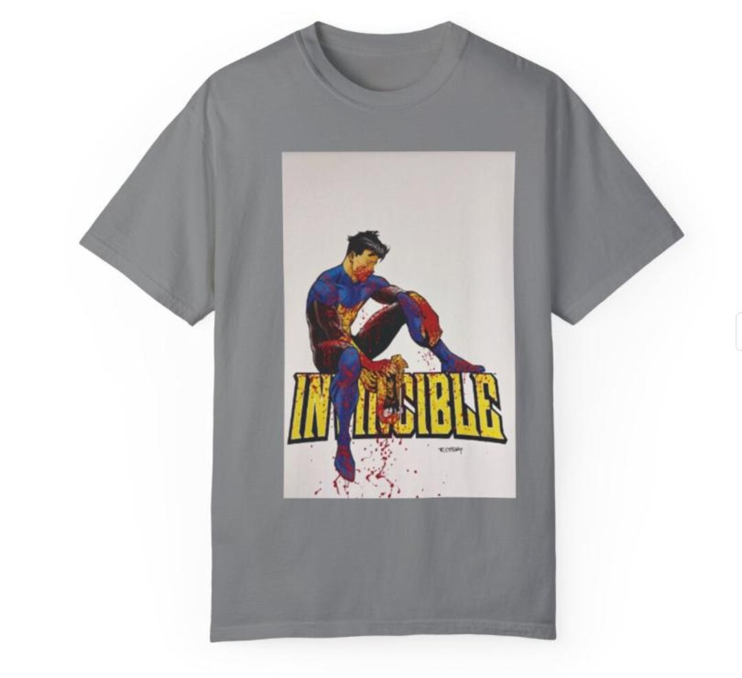 Invincible T-shirt - Etsy