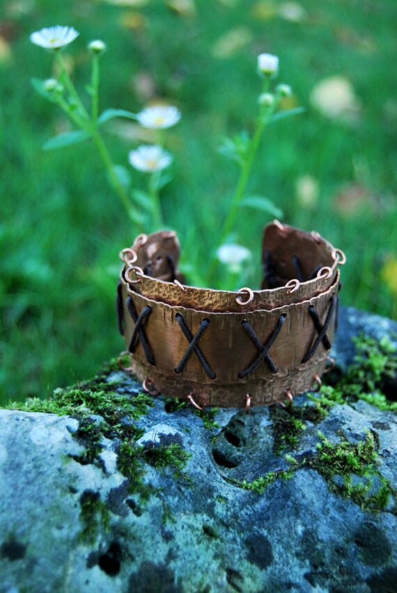 Dál Riata Hand Forged and Hammered Pure Copper Bracelet OOAK | Etsy