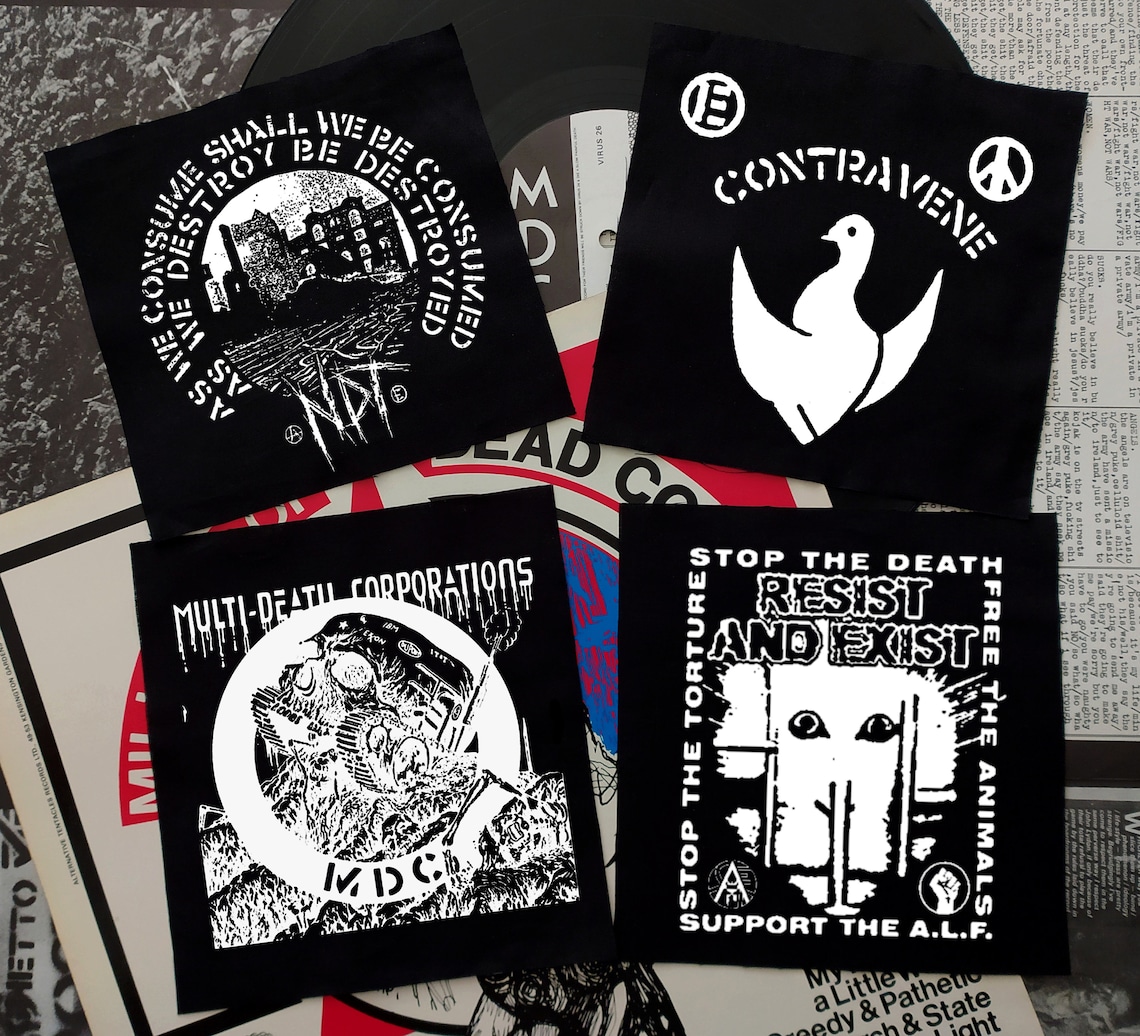 Hunters will be Hunted backpatch Punk clothing/Punk | Etsy