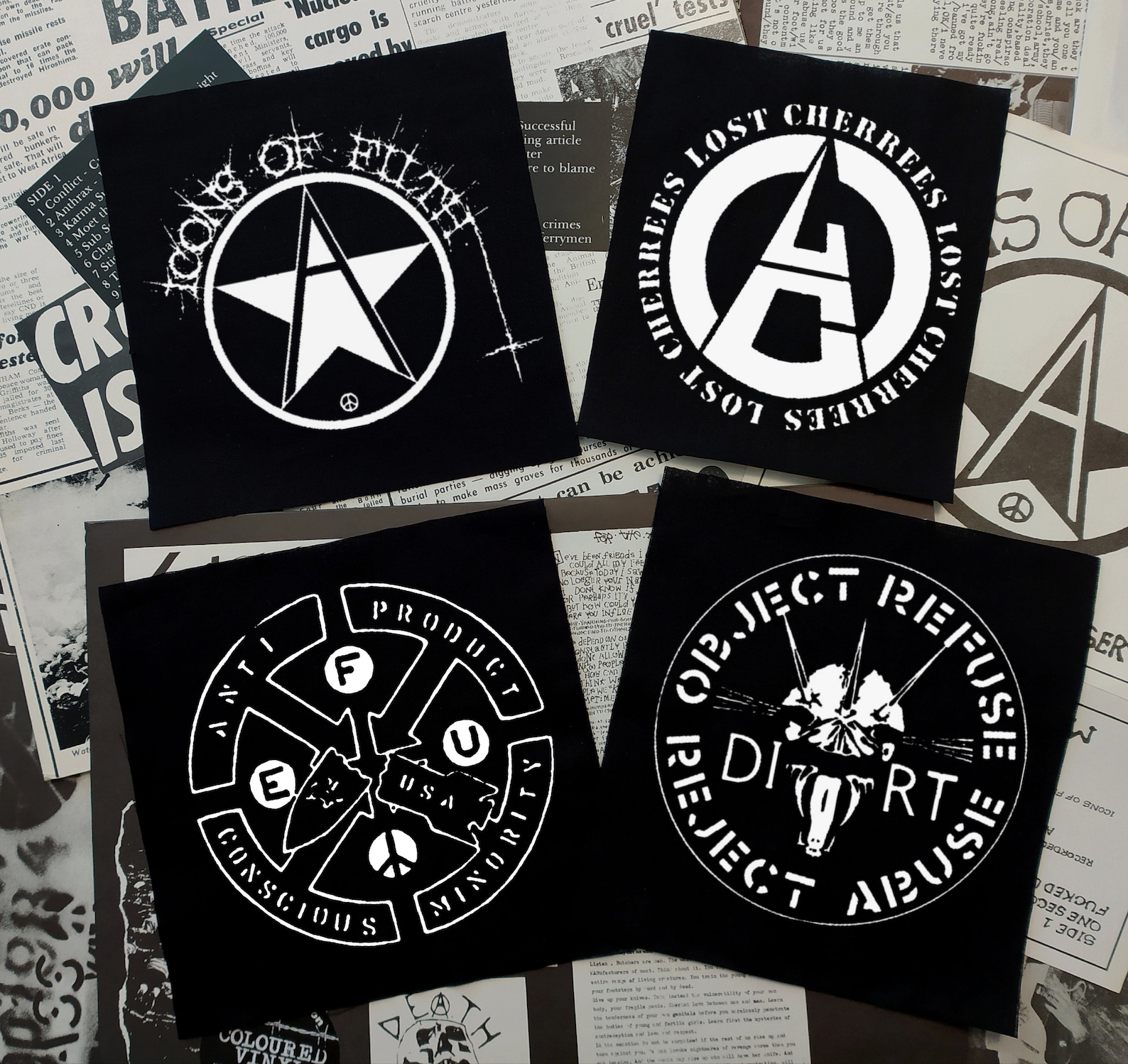 Hunters will be Hunted backpatch Punk clothing/Punk | Etsy