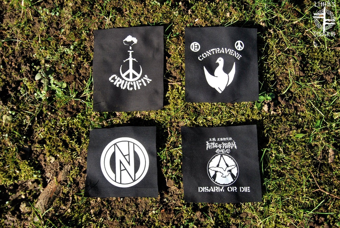 SALE // 5 punk/crust/political patches Punk clothing/Punk | Etsy