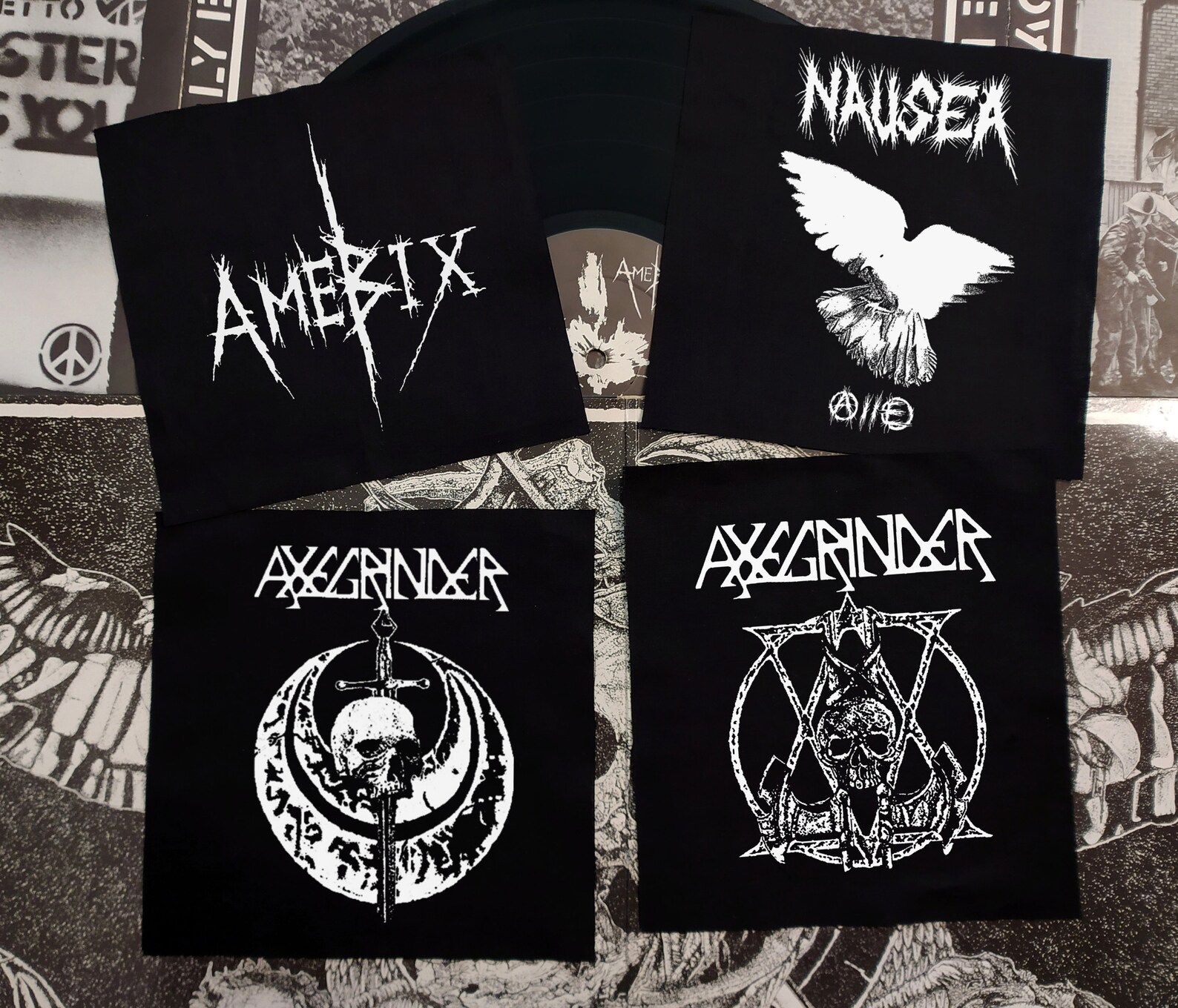 Hunters Will Be Hunted Backpatch punk Clothing/punk | Etsy