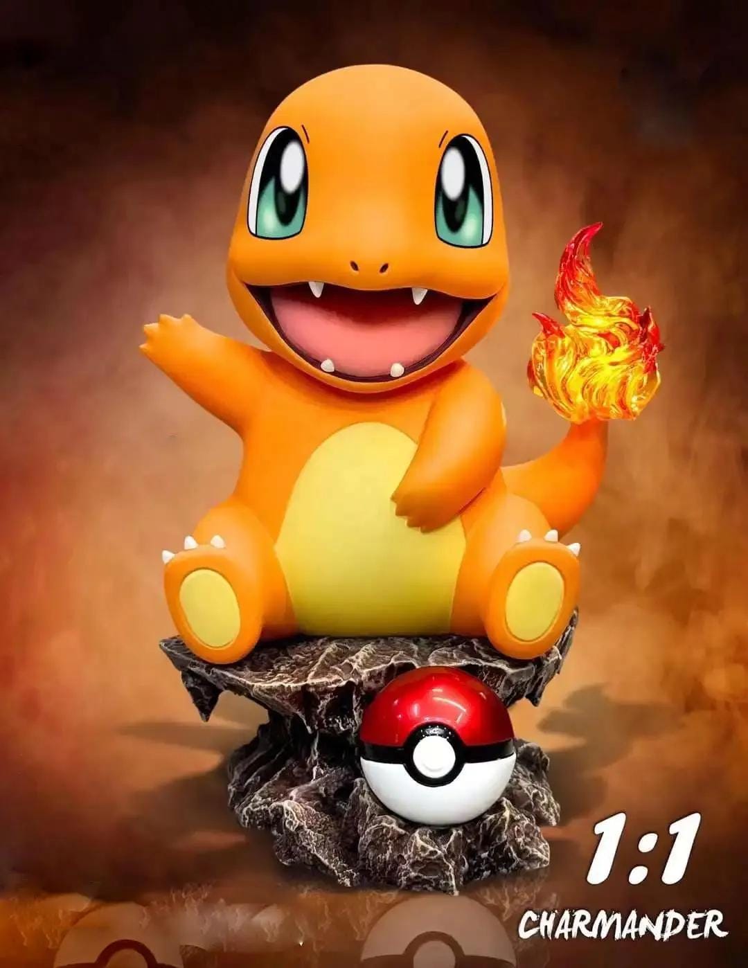 Charmander 3D Model STL File, Fire Red Starter (digital File) - Etsy