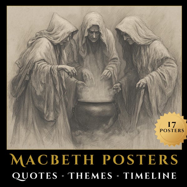 Macbeth Poster - Etsy UK