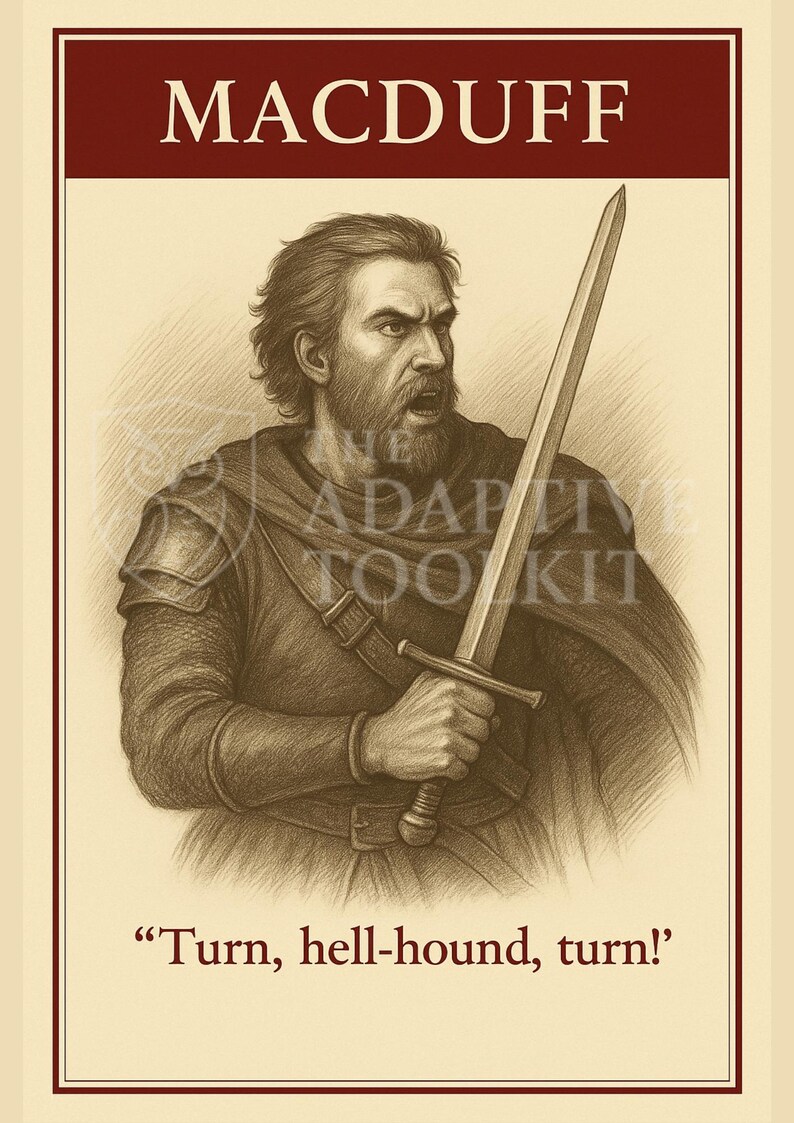 Macbeth Character Posters, GCSE English Literature Classroom Display ...