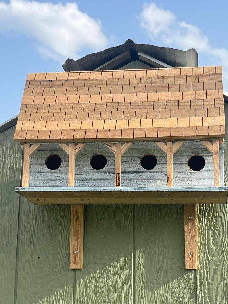 Barn Style Bird House (THE BIRD MANSION) - Etsy
