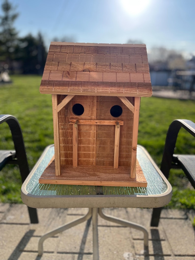 Barn Style Bird House - Etsy