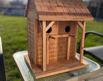 Barn Style Bird House - Etsy
