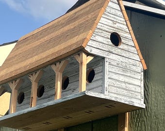 Barn Style Bird House - Etsy