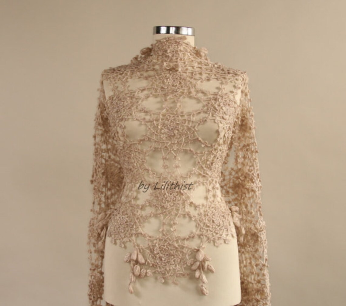 Bridal Shawl off White Wedding Shawl Crochet Lace Shawl - Etsy