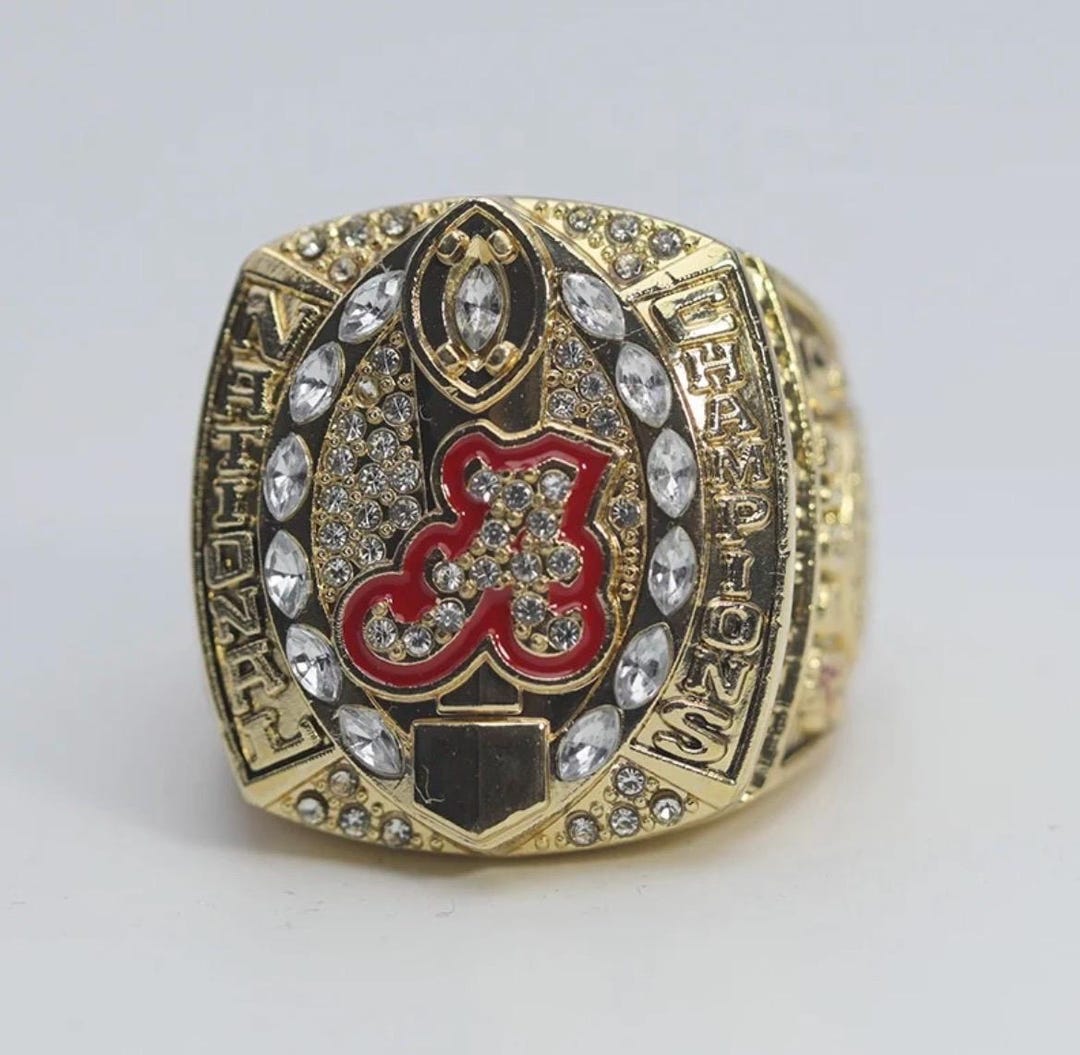 2015 Alabama Championship Ring / Saban - Etsy