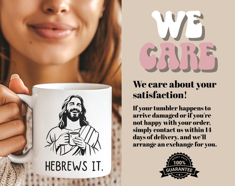 Funny Christian Mug, Funny Jesus Mug, Funny Catholic Gift for Men Women ...