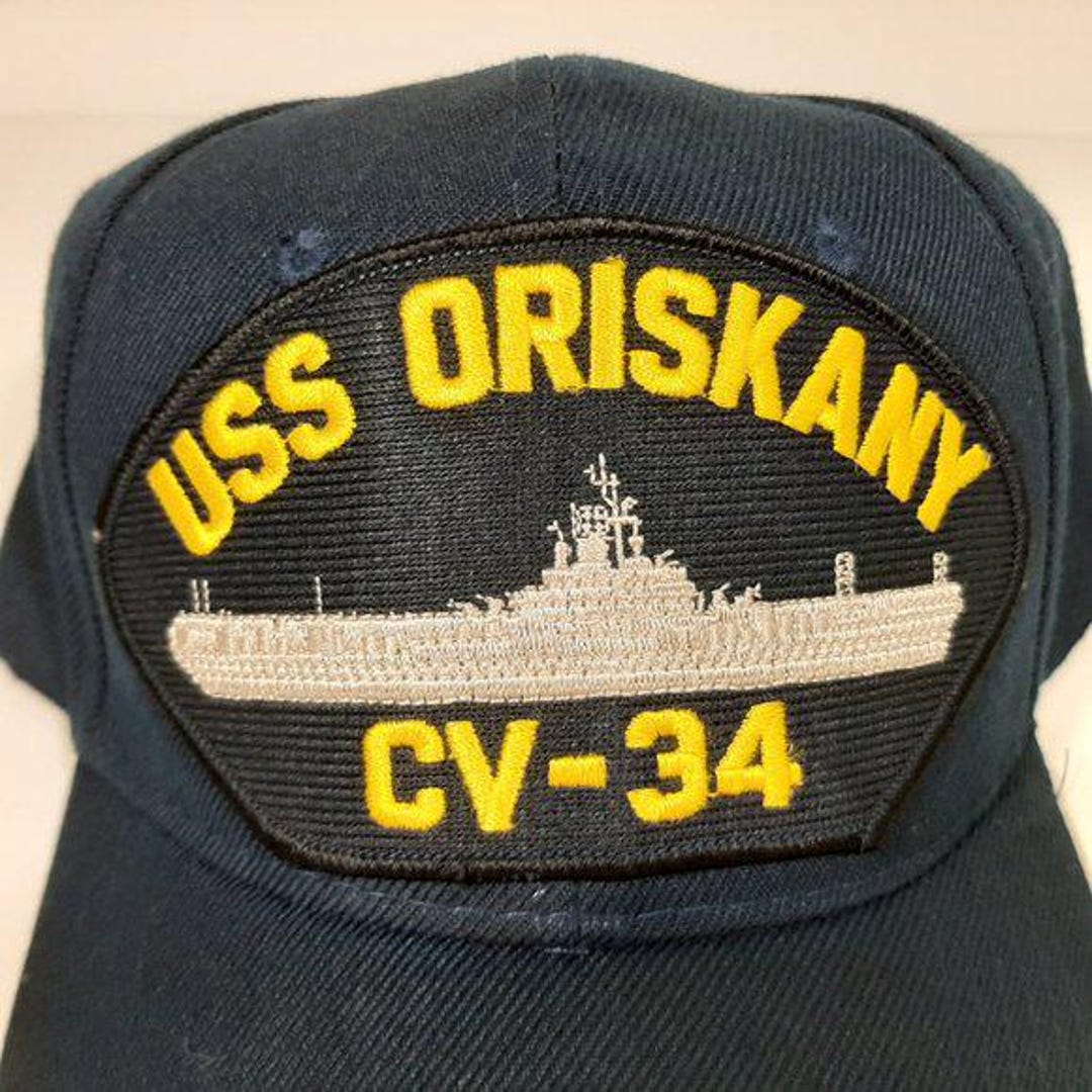 U.S. Navy USS Oriskany CVA-34 Men's Patch Cap Hat - Etsy