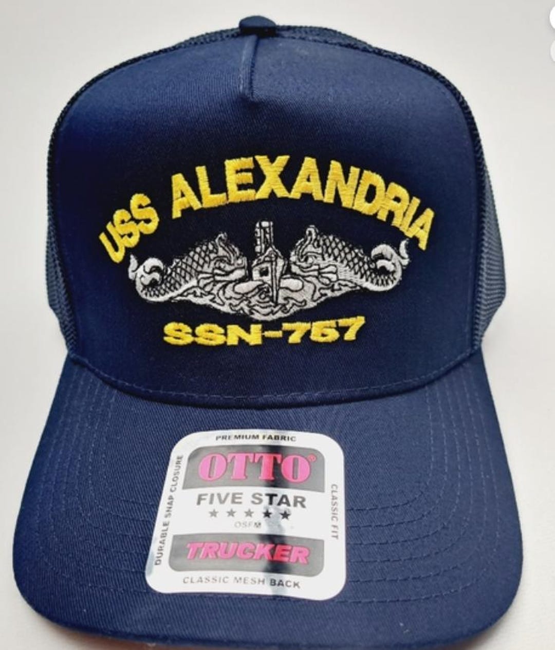 USS Alexandria SSN-757 Boat Baseball Cap Hat Mesh - Etsy