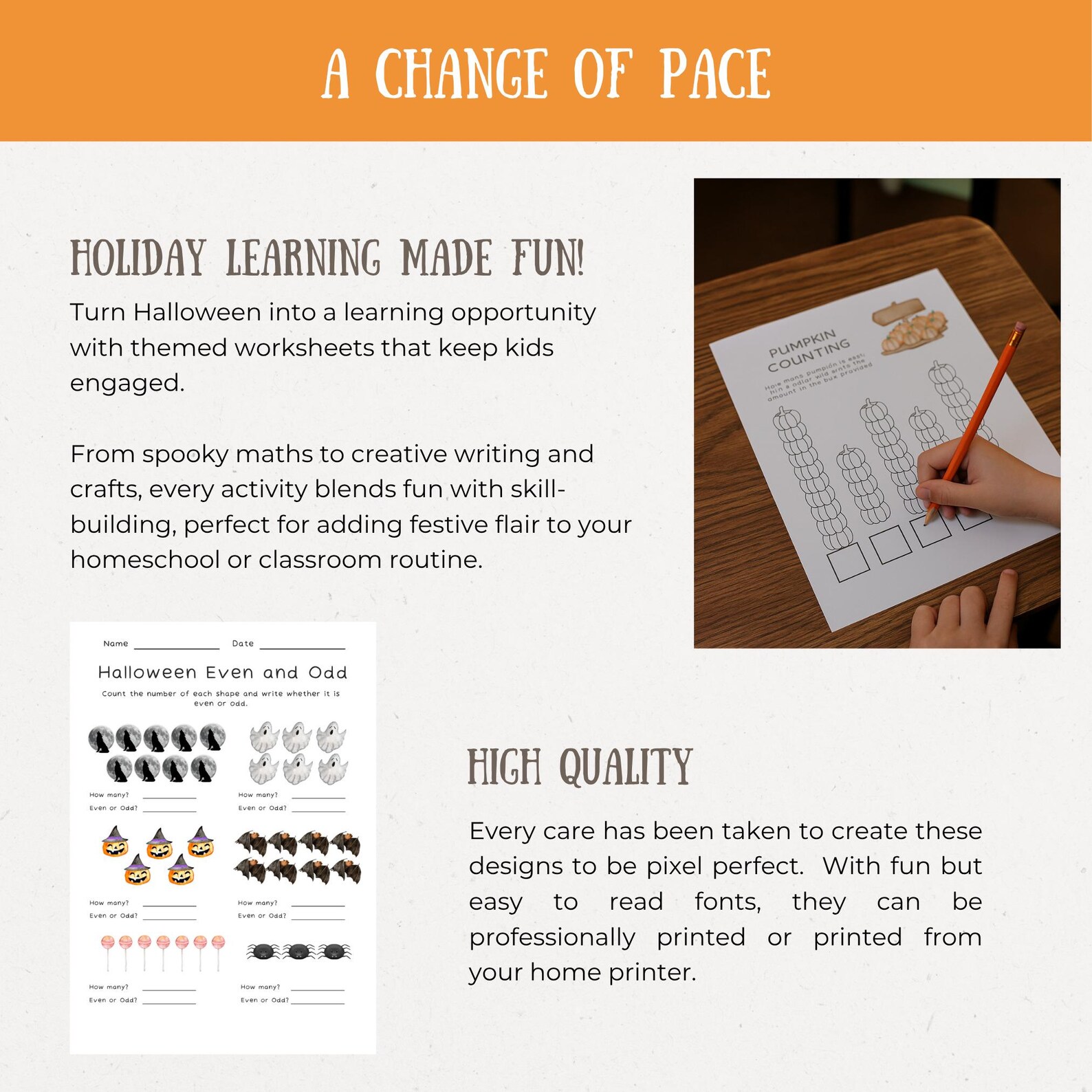 Halloween Activity Pack for Kids, A4, US Letter Printable Worksheets ...