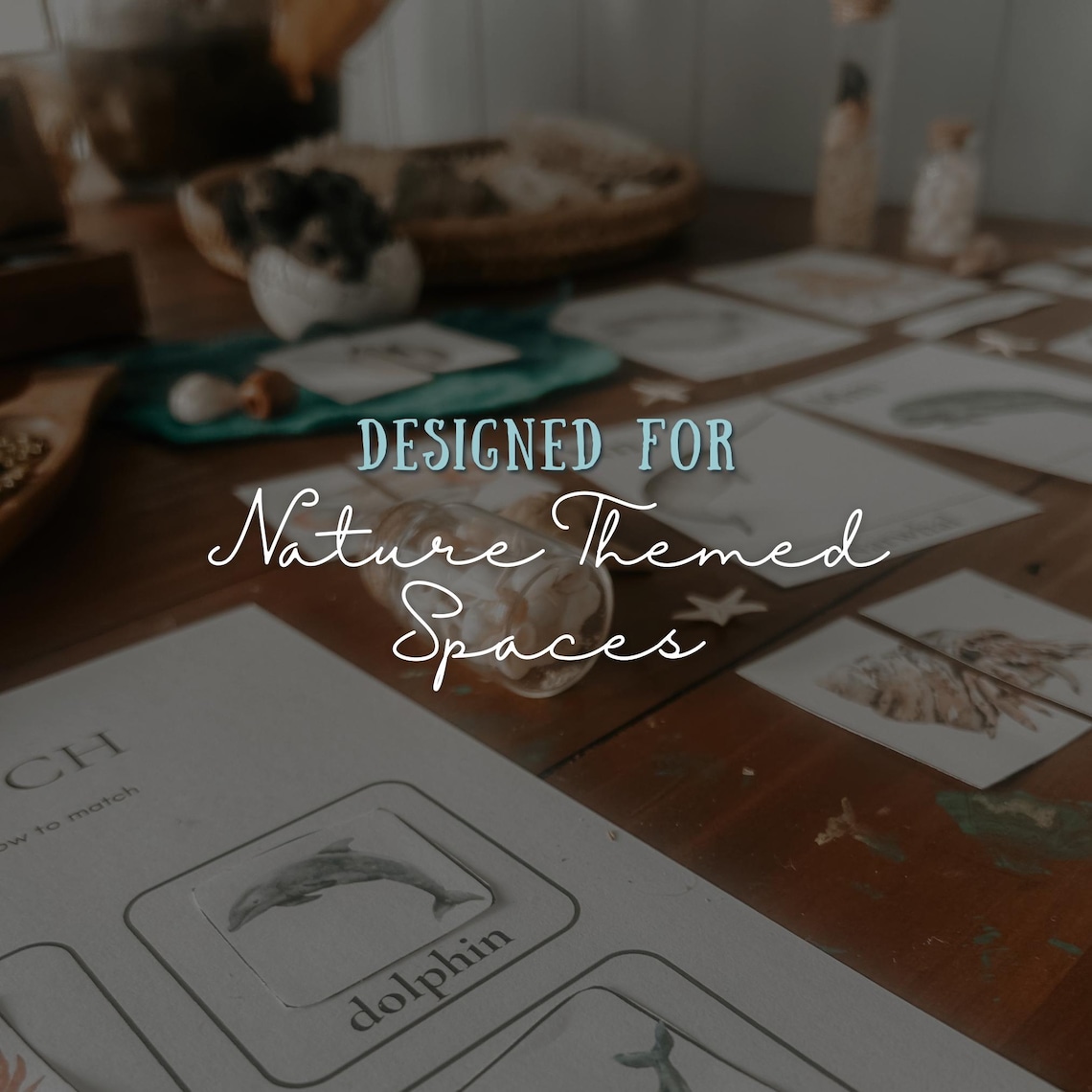 Ocean Animals Early Learning Bundle, Printable Worksheets Flashcards ...