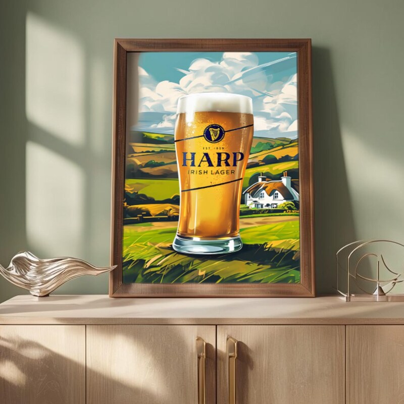 Harp Lager - Etsy